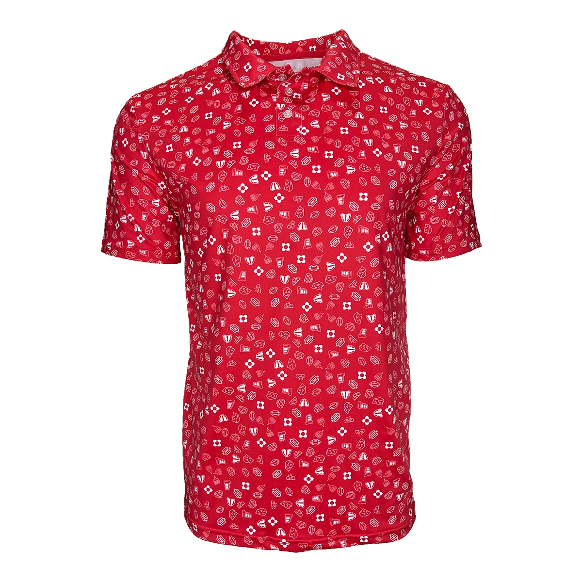 The Red Icon Polo – Old Fashioned Golf